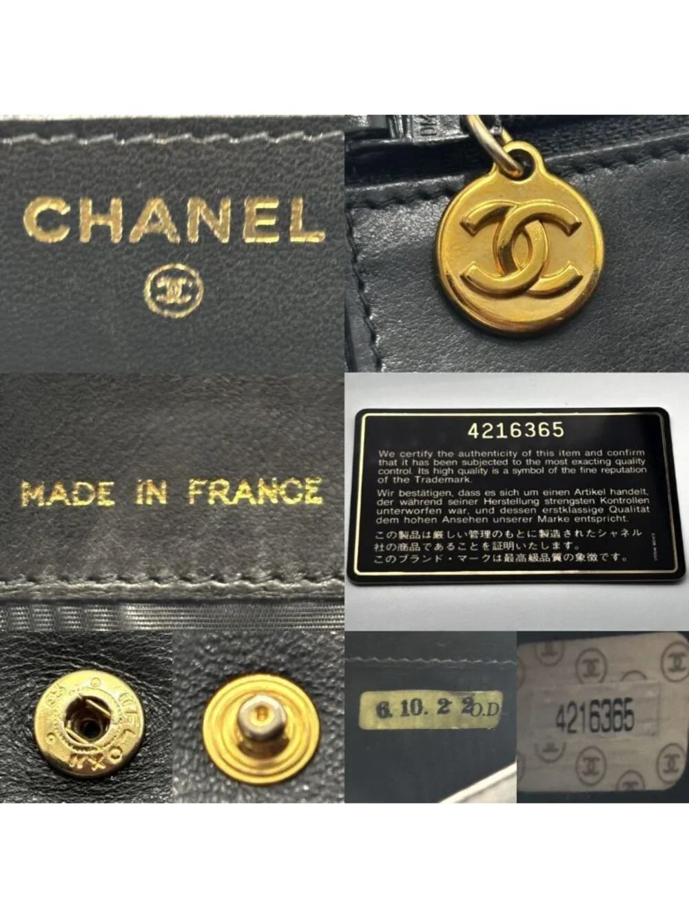 CHANEL | Bags | Chanel Wallet Coco Stitch Jumbo Cc Logo | Poshmark